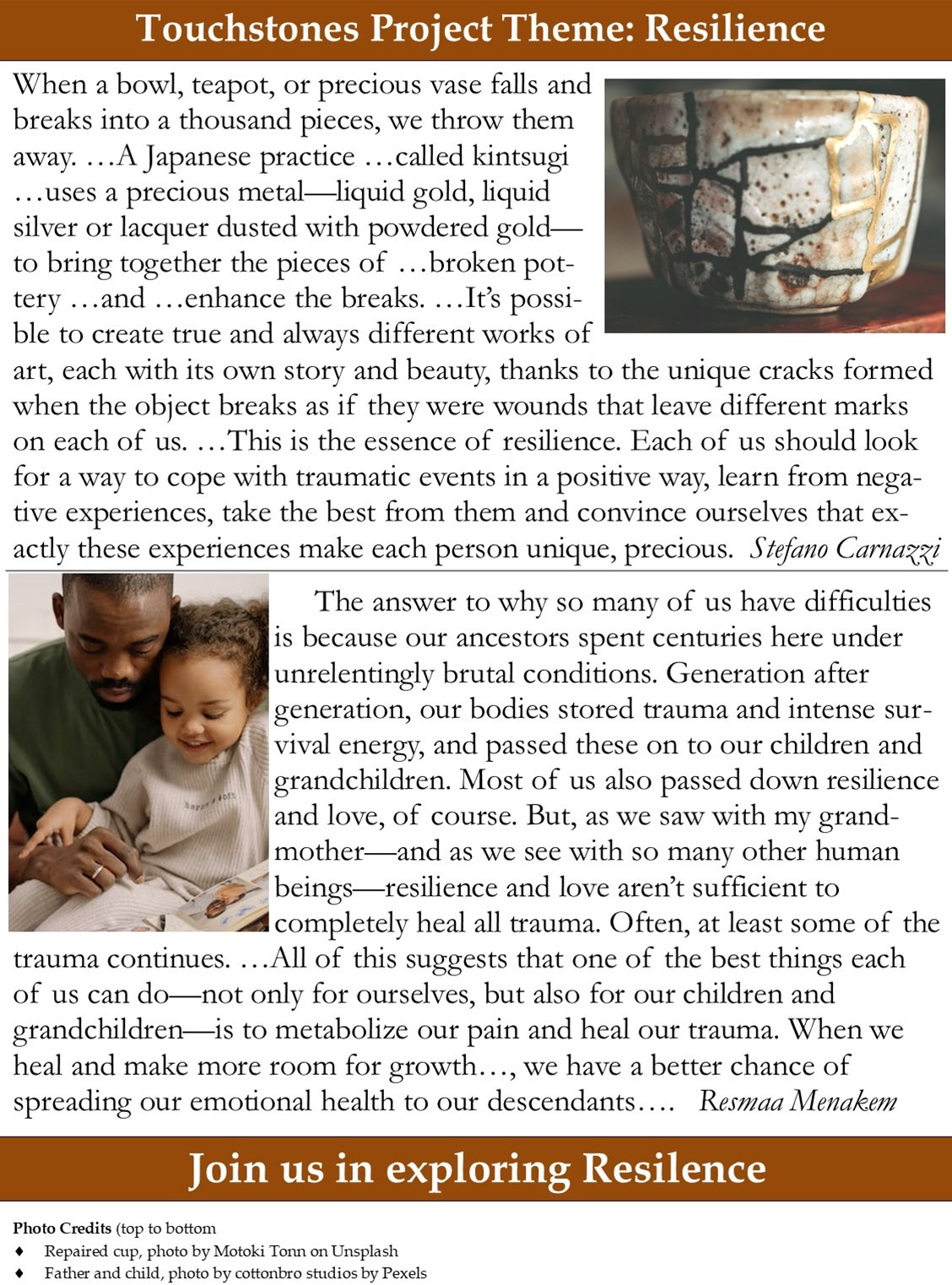 Resilience Theme Poster February 2023 - Auburn Unitarian Universalist ...